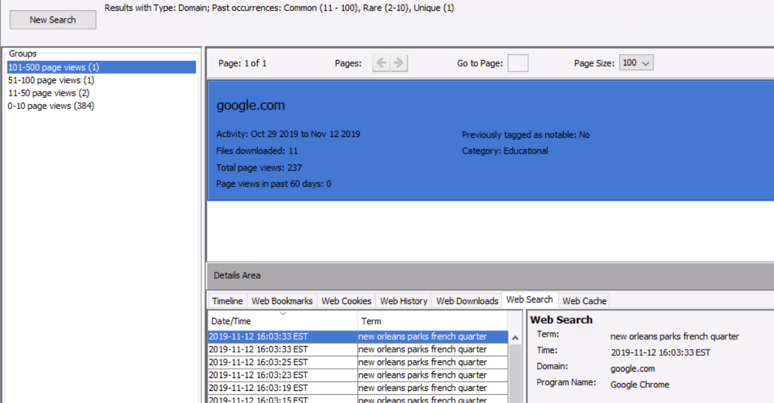 Autopsy - Yara, Android (aLEAPP), Domains, and More in 4.18.0